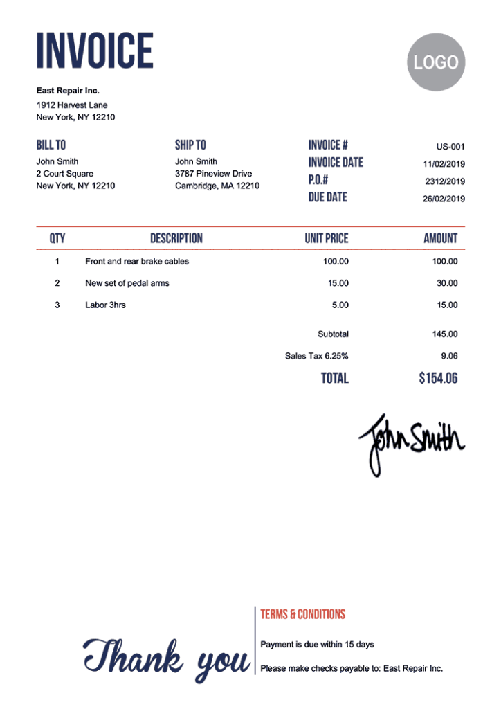 Invoice là gì? Nội dung của Invoice trong lĩnh vực xuất nhập khẩu